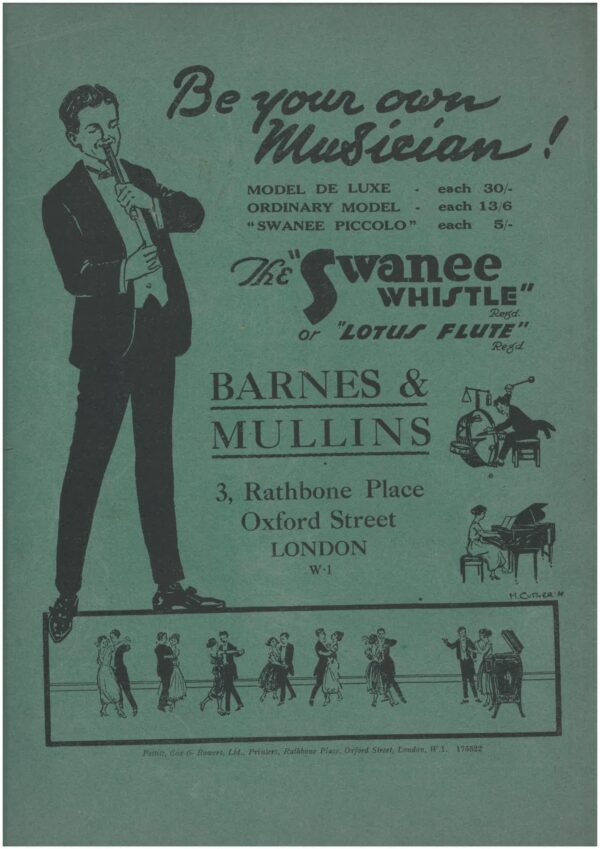 Swanee whistles – who was behind the name? - VM Collectables