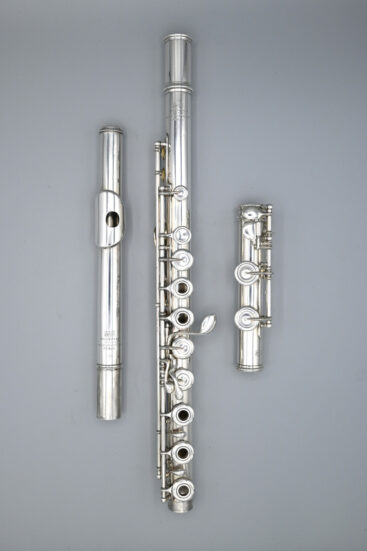 Solid silver flute – MILLEREAU - VM Collectables