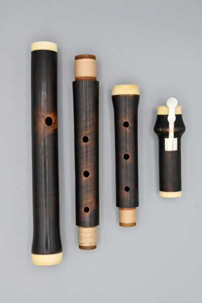 One-keyed boxwood flute – CAHUSAC - VM Collectables
