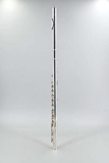 Silver-plated Louis Lot (Chambille) flute - VM Collectables